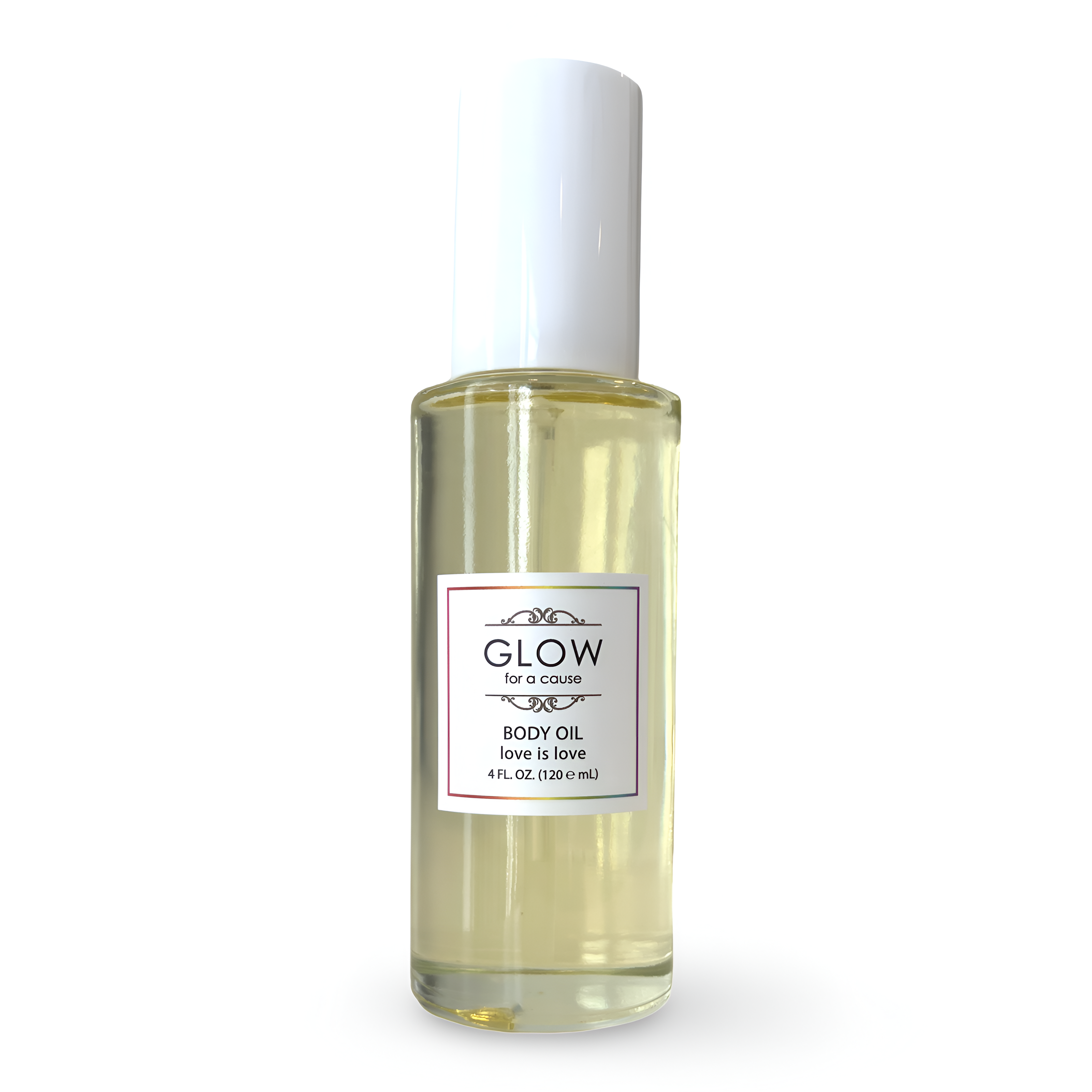 BODY OIL love is love – GLOW for a cause