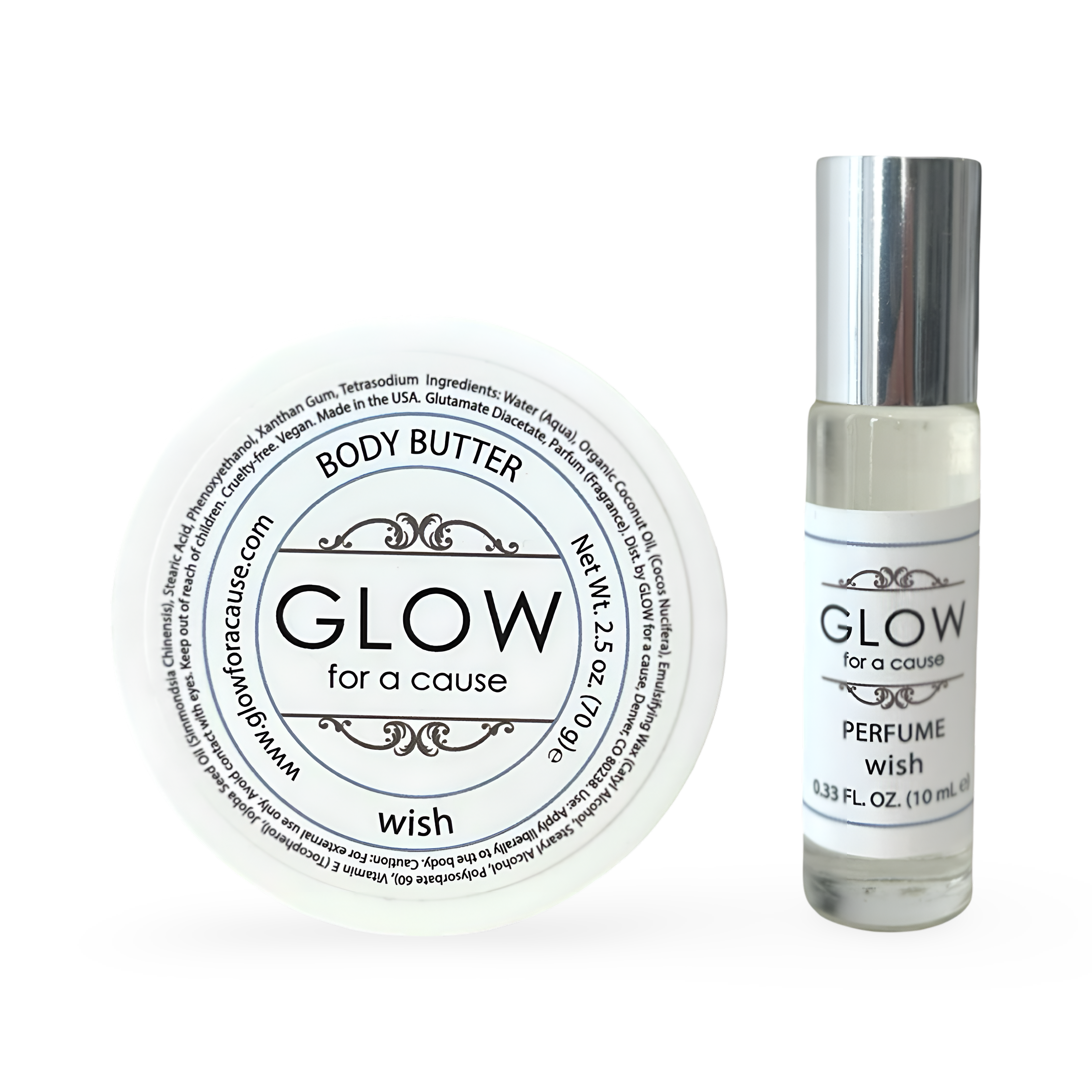 SCENT DUO wish – GLOW for a cause